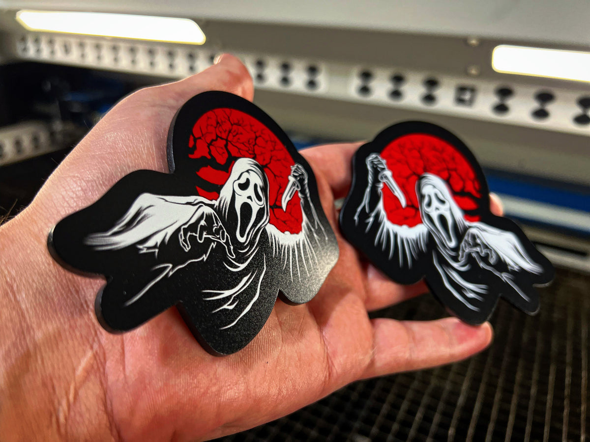 GhostFace Moon Badges – Forged Concepts