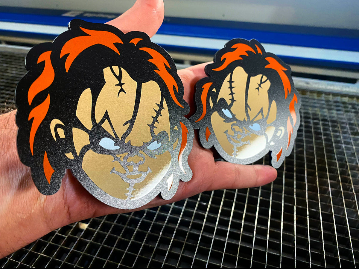 Chucky Badges V2 (2 included) – Forged Concepts