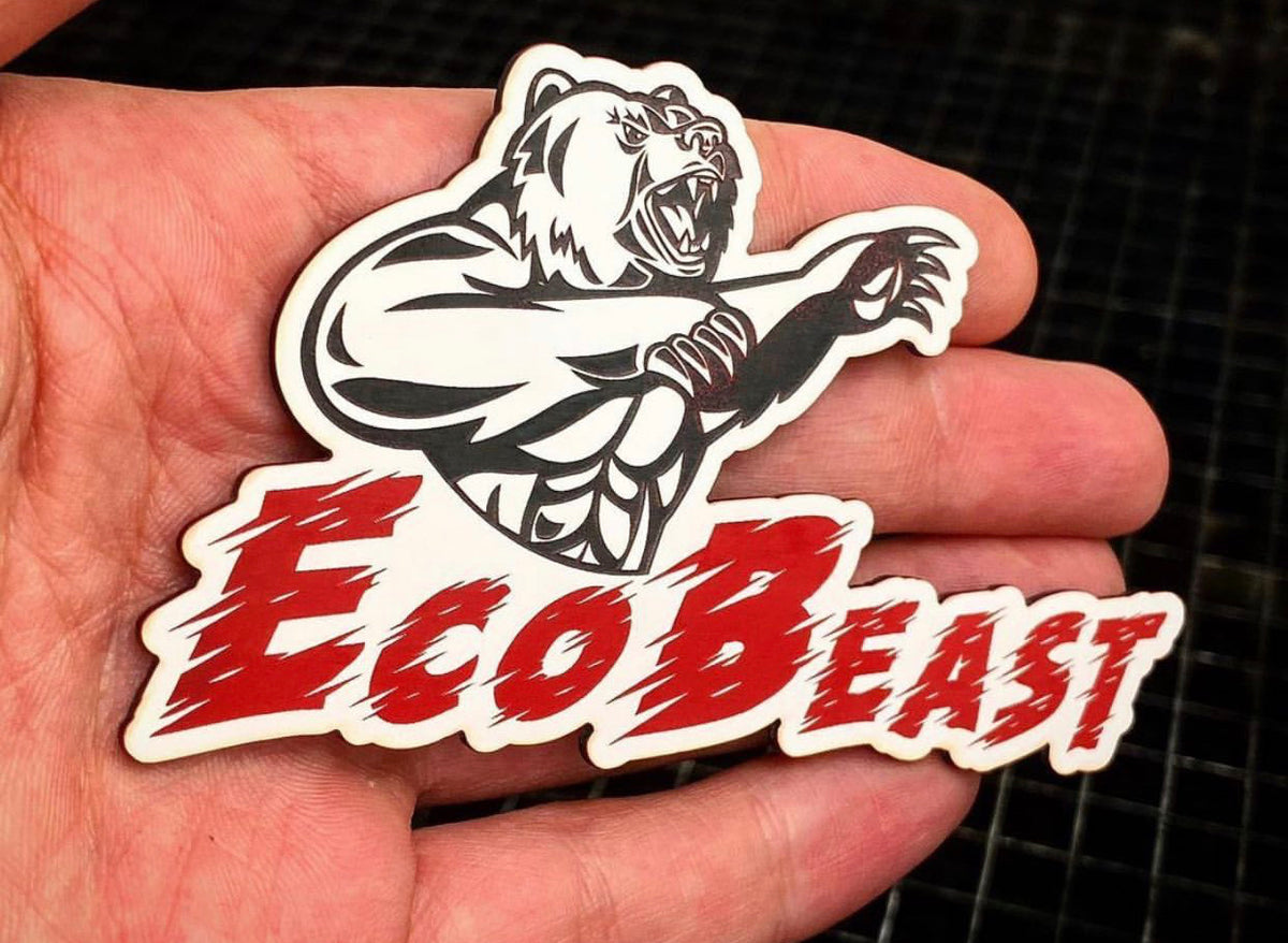 2 EcoBeast Badges – Forged Concepts
